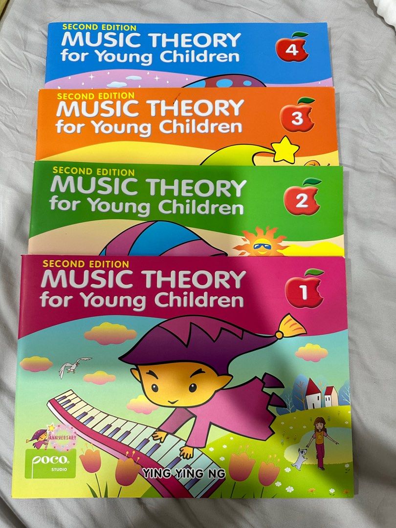 Music Theory for Young Children 1,2,3,4, Hobbies & Toys, Music & Media ...