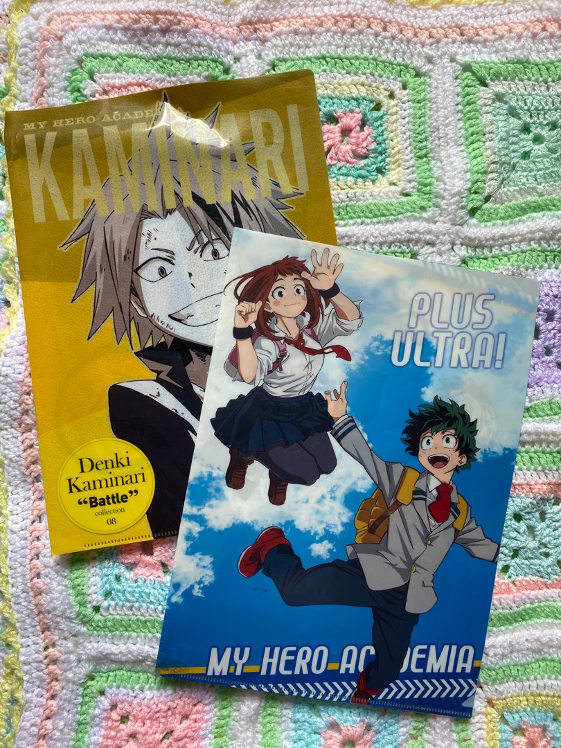 My hero academia file folders, Hobbies & Toys, Stationary & Craft ...