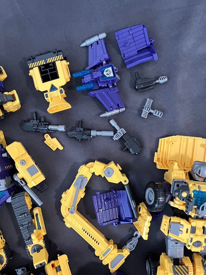 NBK devastator constructicons transformers TF construction yellow spare ...