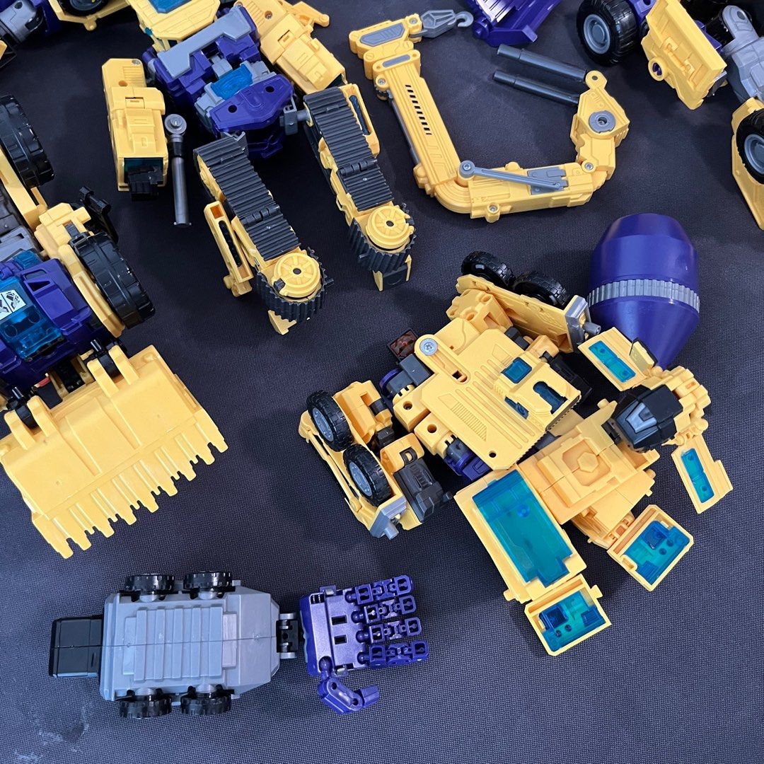 NBK devastator constructicons transformers TF construction yellow spare ...