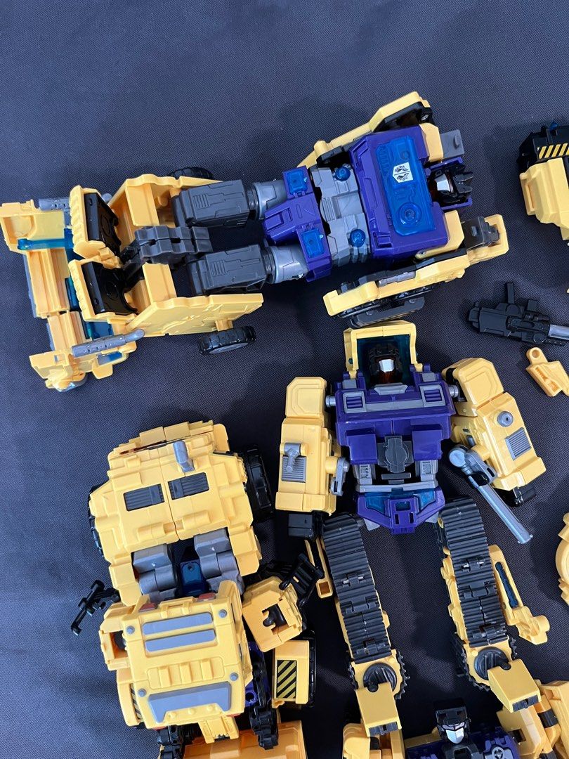 NBK devastator constructicons transformers TF construction yellow spare ...