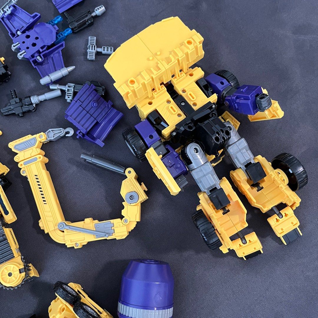 NBK devastator constructicons transformers TF construction yellow spare ...