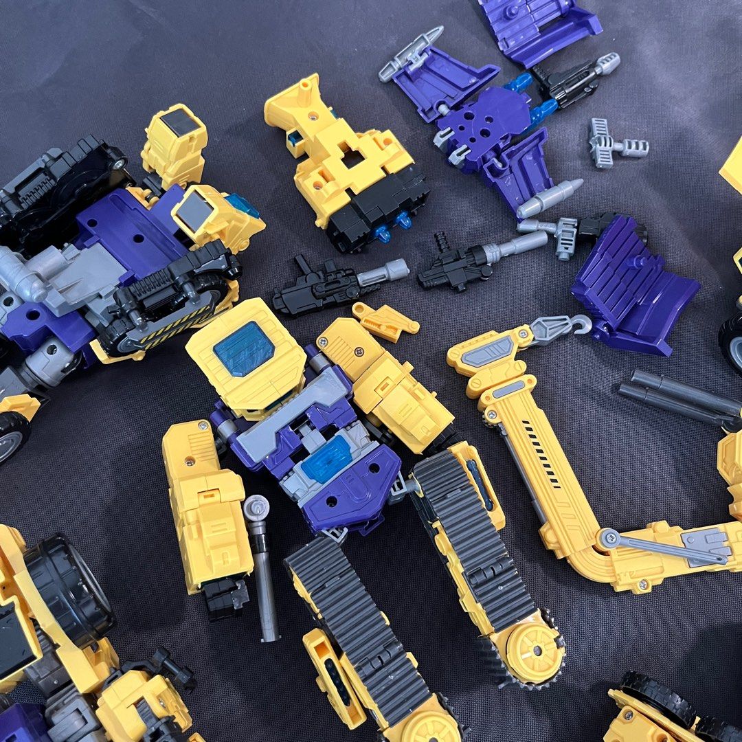 NBK devastator constructicons transformers TF construction yellow spare ...