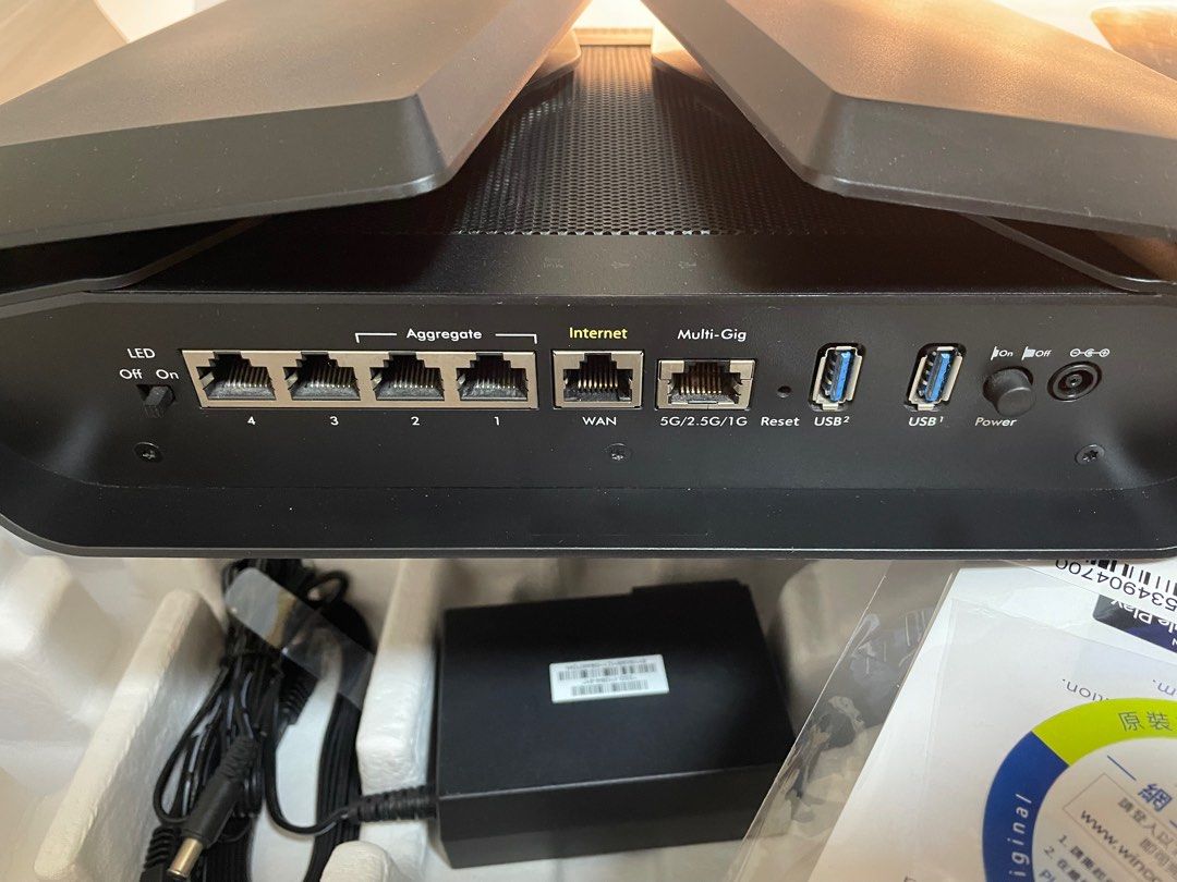 9成新 NETGEAR Nighthawk RAX120 旗艦雙頻 WiFi 6 路由器 (AX6000), 電腦＆科技, 電腦周邊及配件 ...