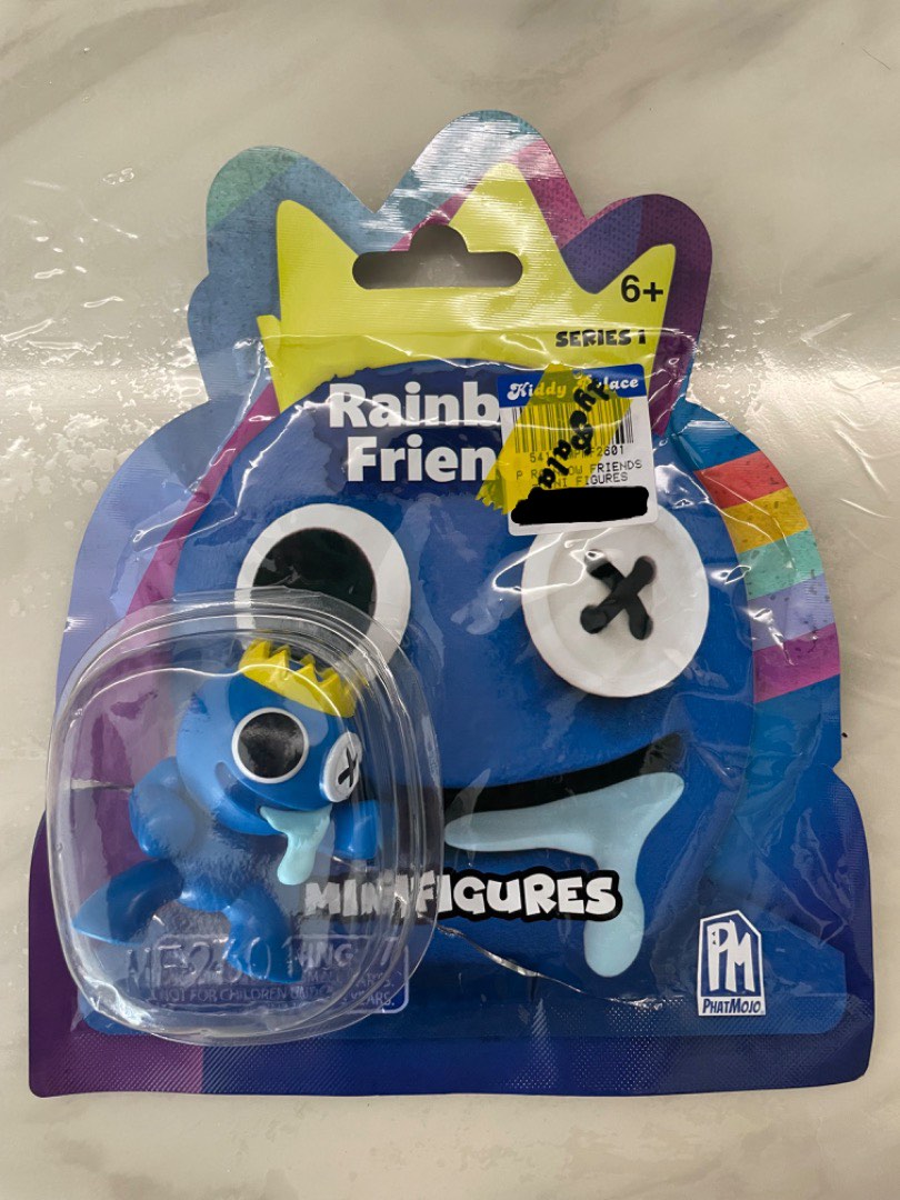 New - Rainbow Friends Mini Figure (Blue), Hobbies & Toys, Toys & Games ...