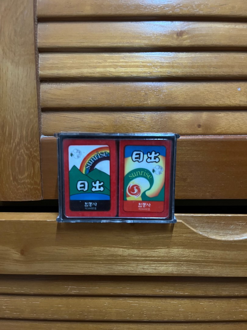 NEW Korean Go Stop Cards, Hobbies & Toys, Toys & Games on Carousell