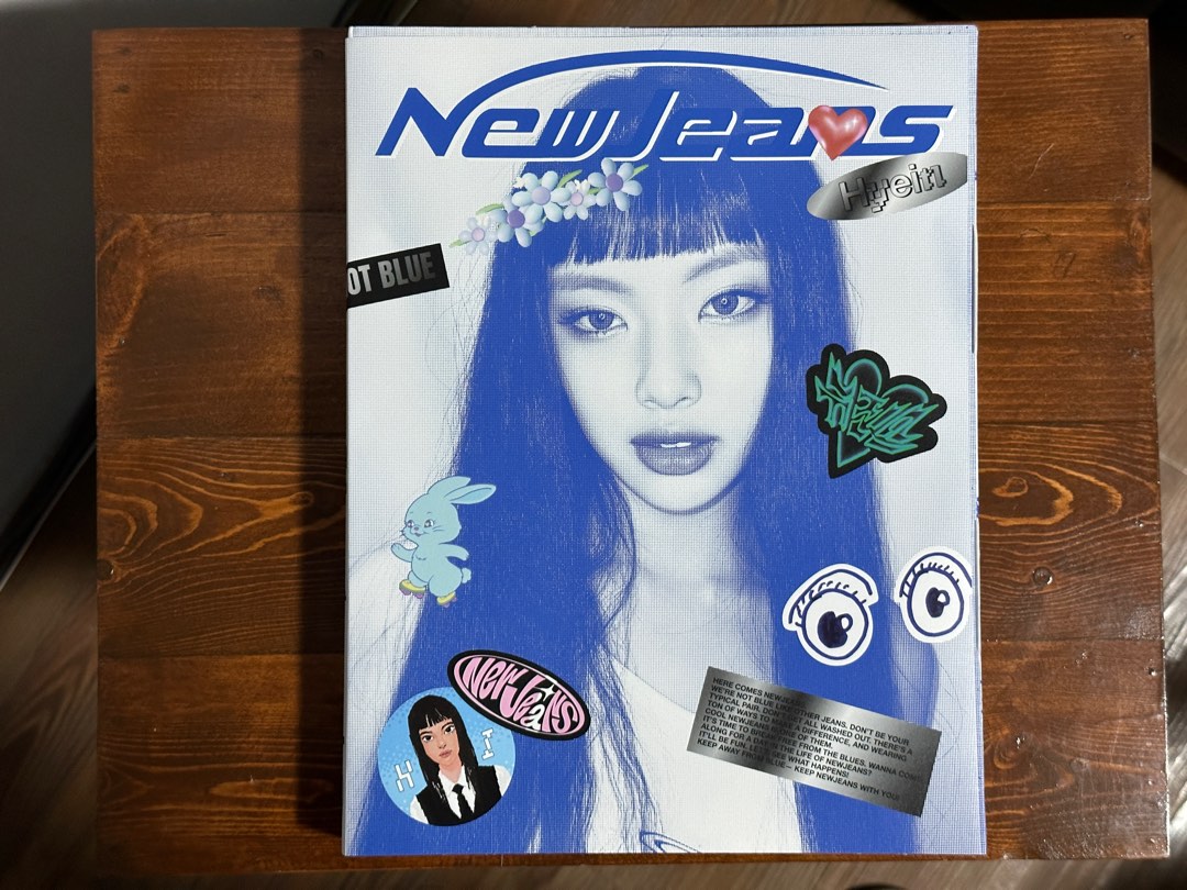Newjeans Hyein Bluebook Ver Unsealed, Hobbies & Toys, Memorabilia ...