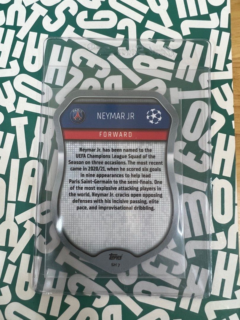 Neymar jr card, Hobbies & Toys, Memorabilia & Collectibles, Fan ...