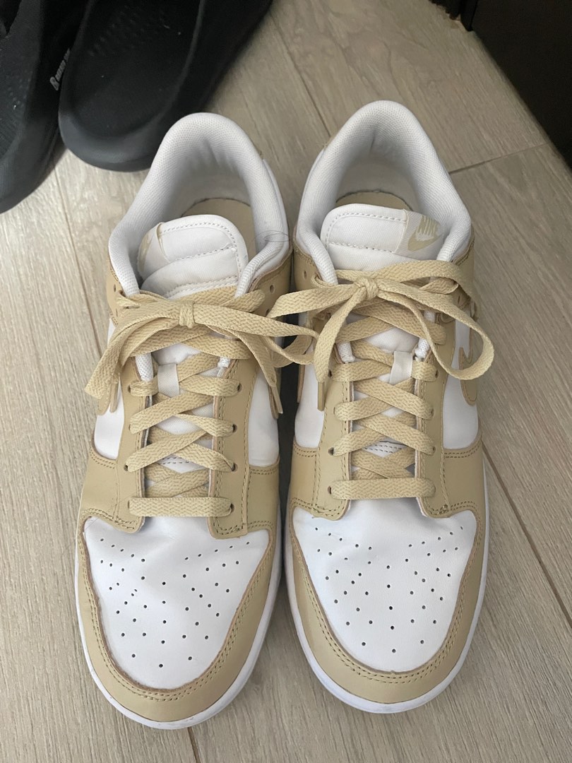 Nike dunk low sand us10, 男裝, 鞋, 波鞋 - Carousell