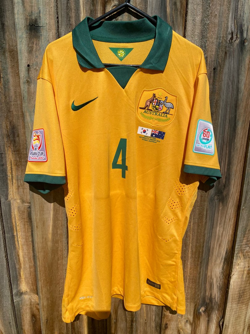 Nike Socceroos Home Jersey 2015 AFC Asian Cup Final, Men's Fashion ...