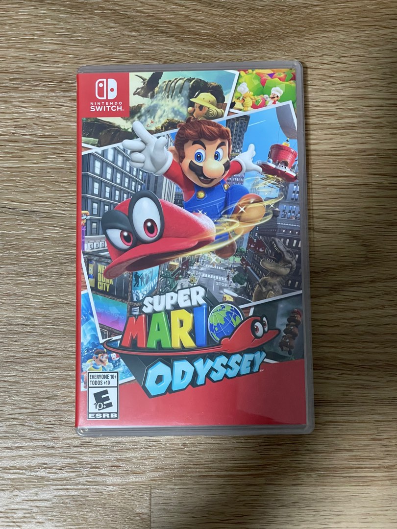 Nintendo Switch Super Mario Odyssey, Video Gaming, Video Games ...