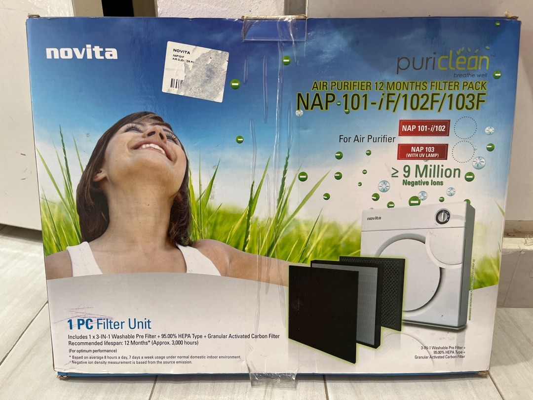Novita filter, TV & Home Appliances, Air Purifiers & Dehumidifiers on ...