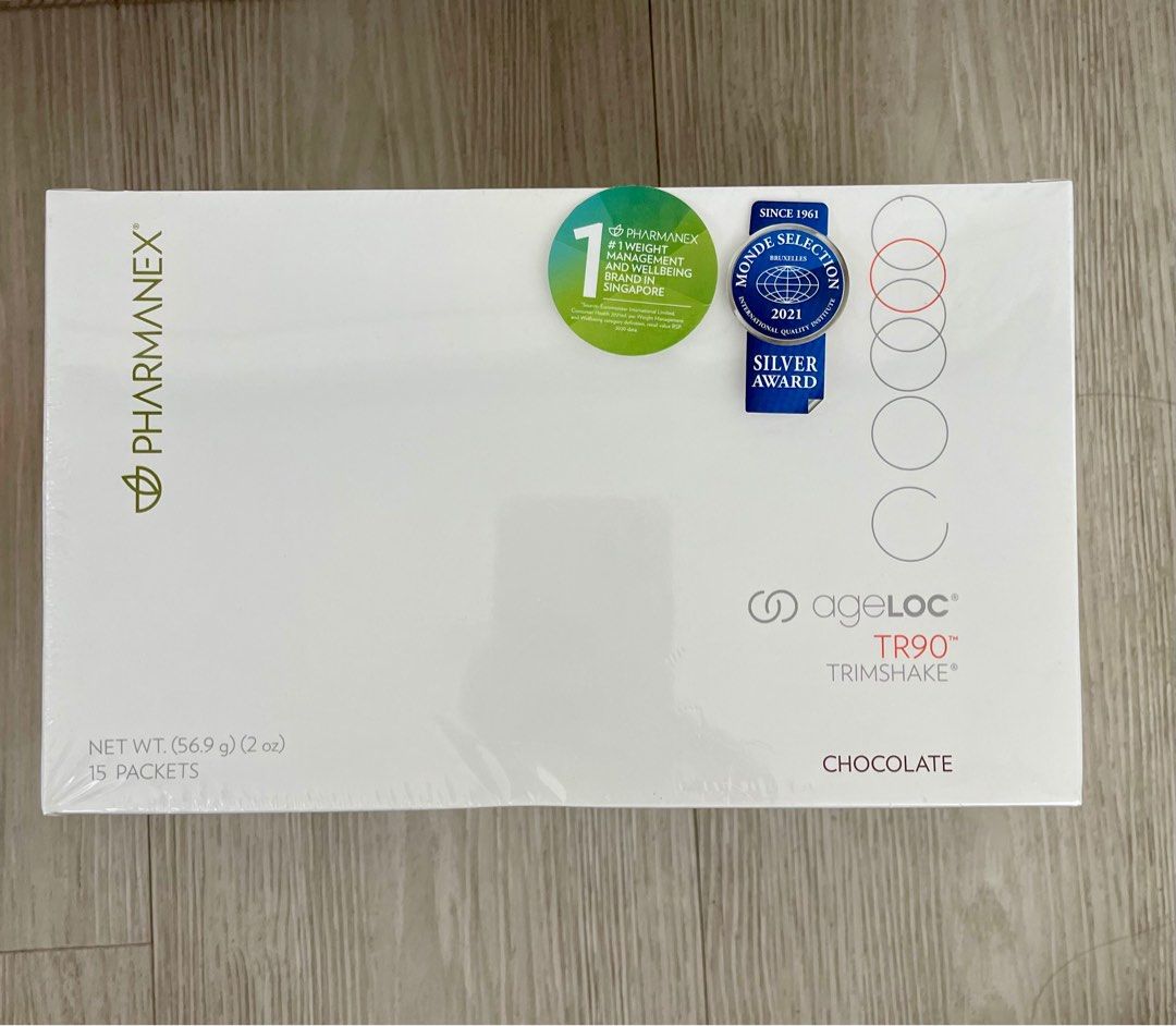 NUSKIN Ageloc TR90 Trimshake (chocolate), Health & Nutrition, Health ...