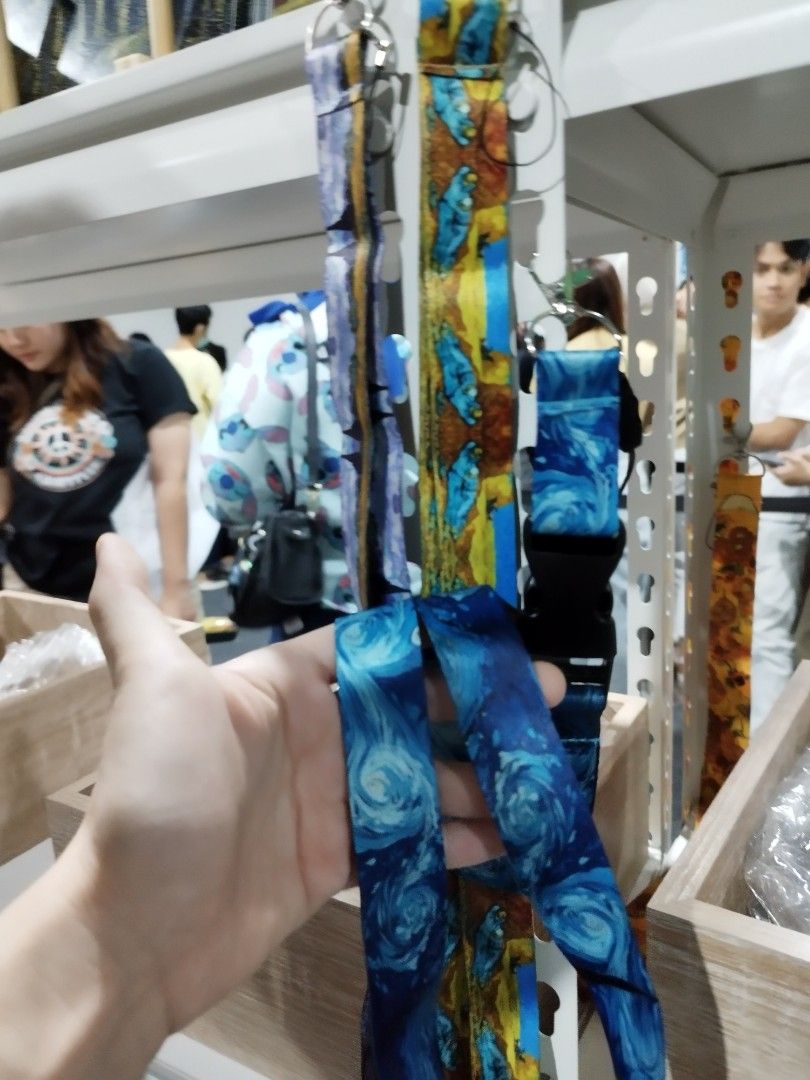 Official Merchandise Merch Lanyard Tali Name Tag Vincent Van Gogh Alive ...