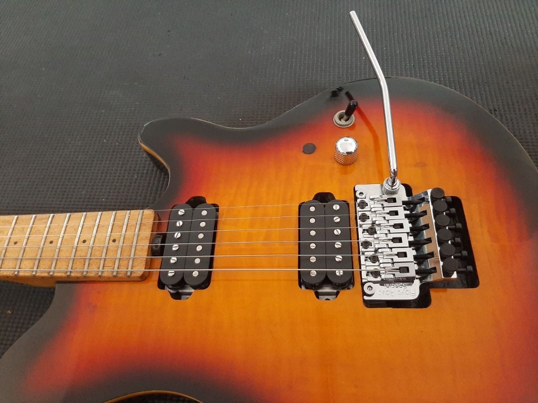 OLP "Music Man Axis" with Floyd Rose Special tremolo, Hobbies & Toys ...
