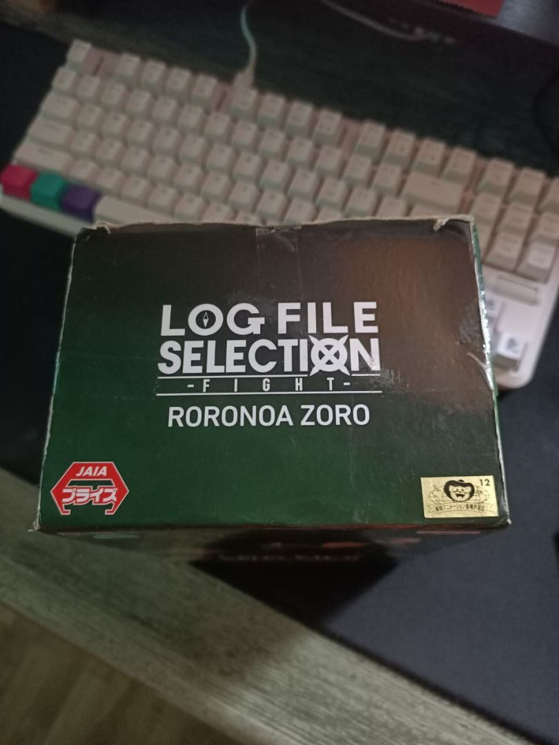 One Piece Log File Selection Zoro Figure, Hobbies & Toys, Toys & Games ...