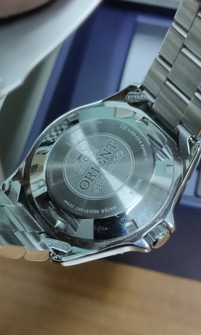 Orient Mako II Diver Pepsi, Fesyen Pria, Jam Tangan di Carousell