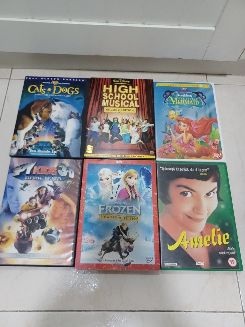 Original DVDs - Walt Disney's Cartoons and other movies, Hobbies & Toys ...