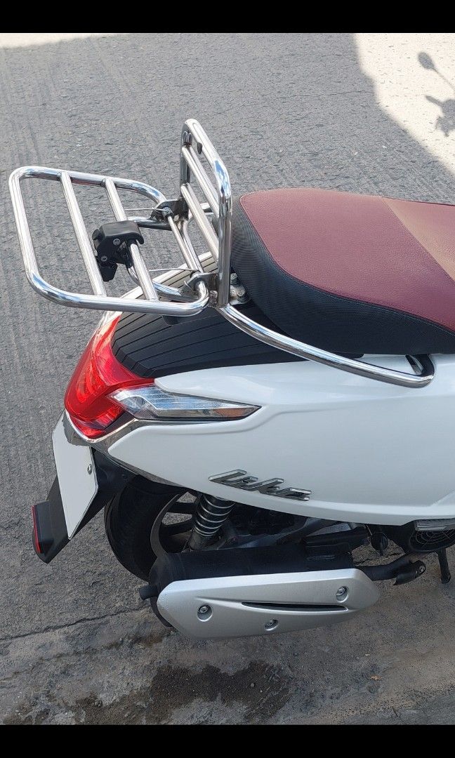 Original Kymco Like 150i Accessories Rear Folding Rack Bumper Guard ...