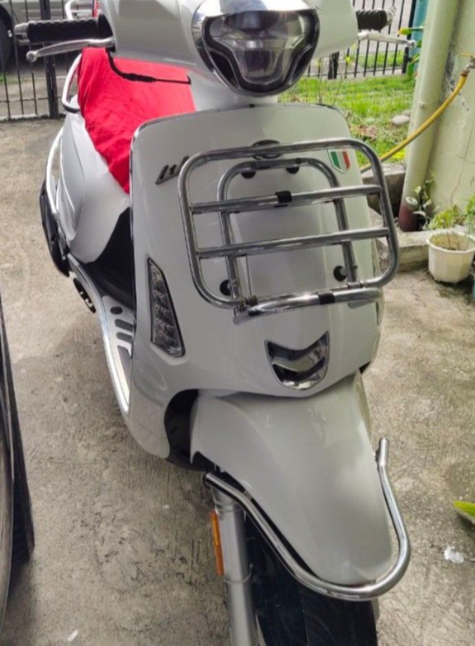 Original Kymco Like 150i Accessories Rear Folding Rack Bumper Guard ...