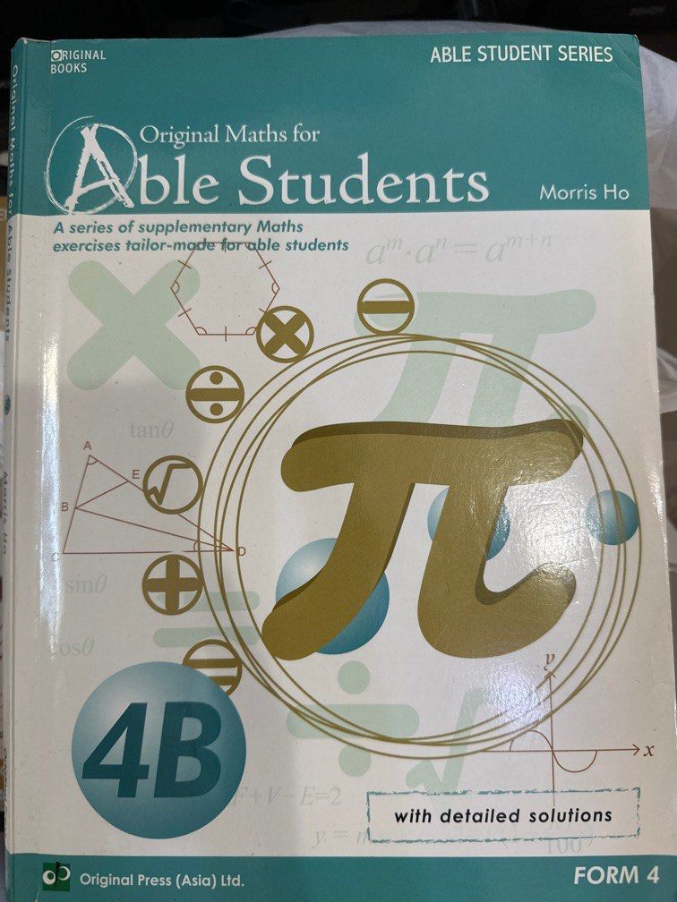 Original Maths for Able Students, 興趣及遊戲, 書本 & 文具, 教科書 - Carousell