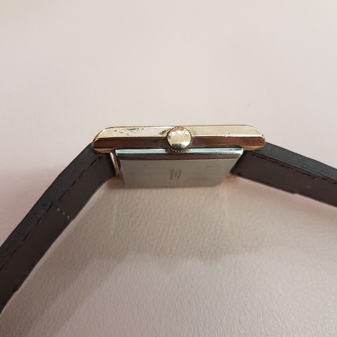 Oris Square Dial Winding Vintage Watch, Luxury, Watches on Carousell