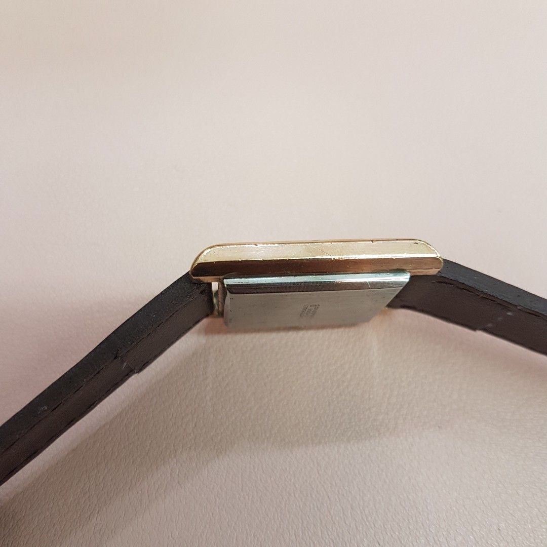 Oris Square Dial Winding Vintage Watch, Luxury, Watches on Carousell