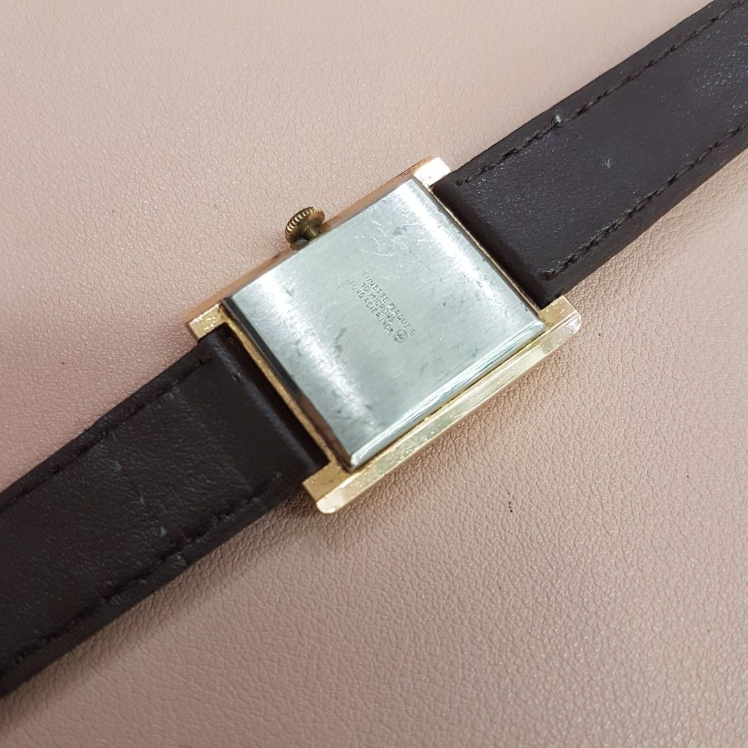 Oris Square Dial Winding Vintage Watch, Luxury, Watches on Carousell