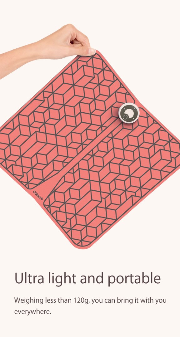 OSIM uPulse Mat (EMS) Foot Massager (BLUE COLOR), Health & Nutrition ...