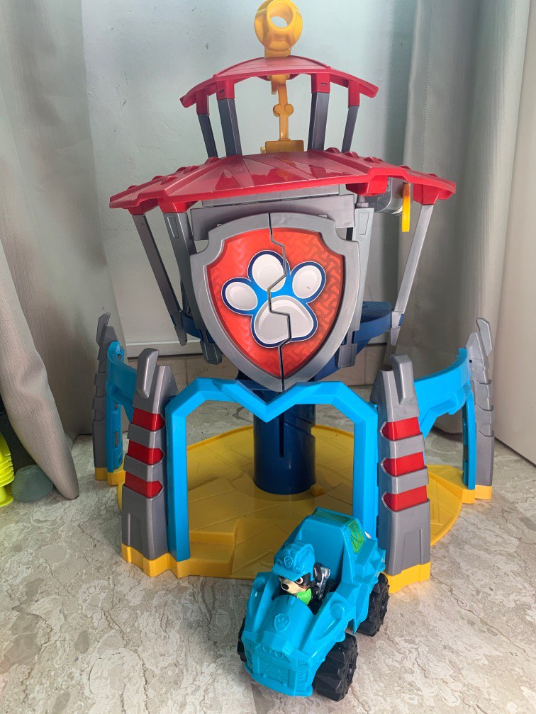 Paw patrol rescue HQ tower set, Hobbies & Toys, Toys & Games on Carousell