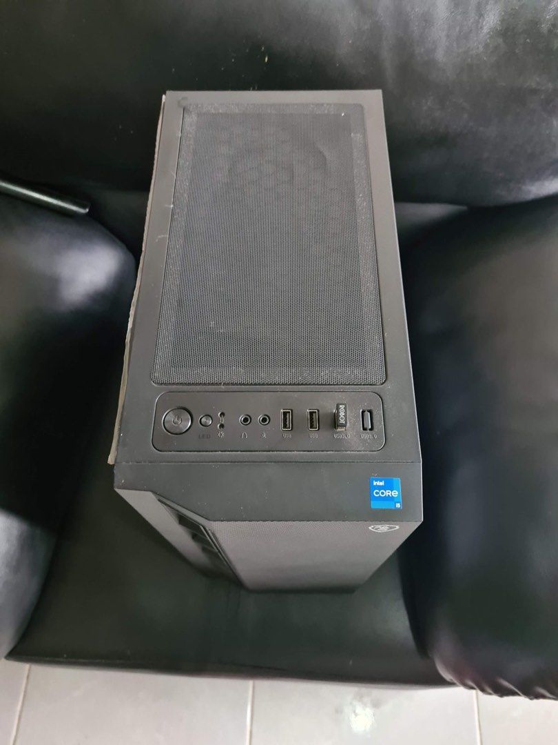 PC RAKITAN CORE I5-11400f RAM 8GB DDR4 SSD 256GB NVME PSU 500W 80 ...