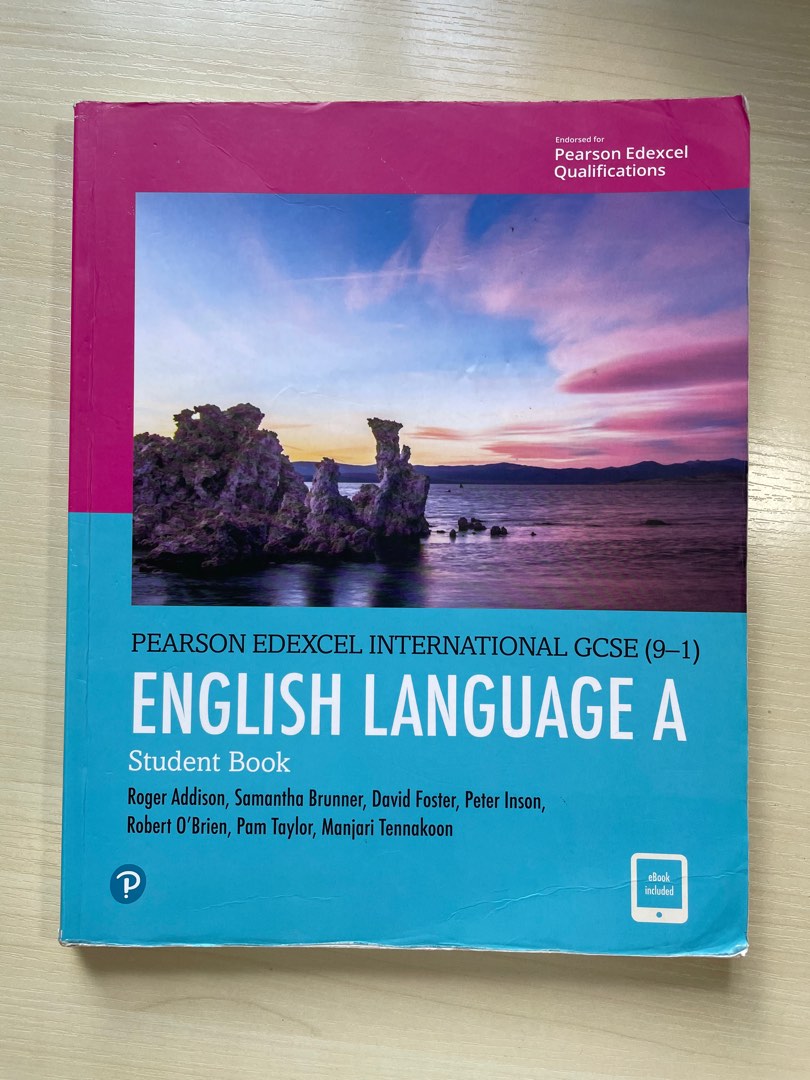 Pearson Edexcel International GCSE English Language A, 興趣及遊戲, 書本 & 文具 ...