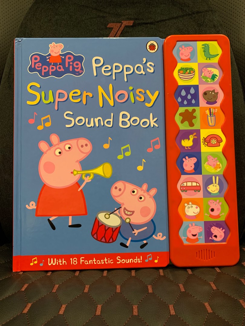 Peppa Pig Super Noisy sound book, Hobbies & Toys, Books & Magazines, Children's Books on Carousell
