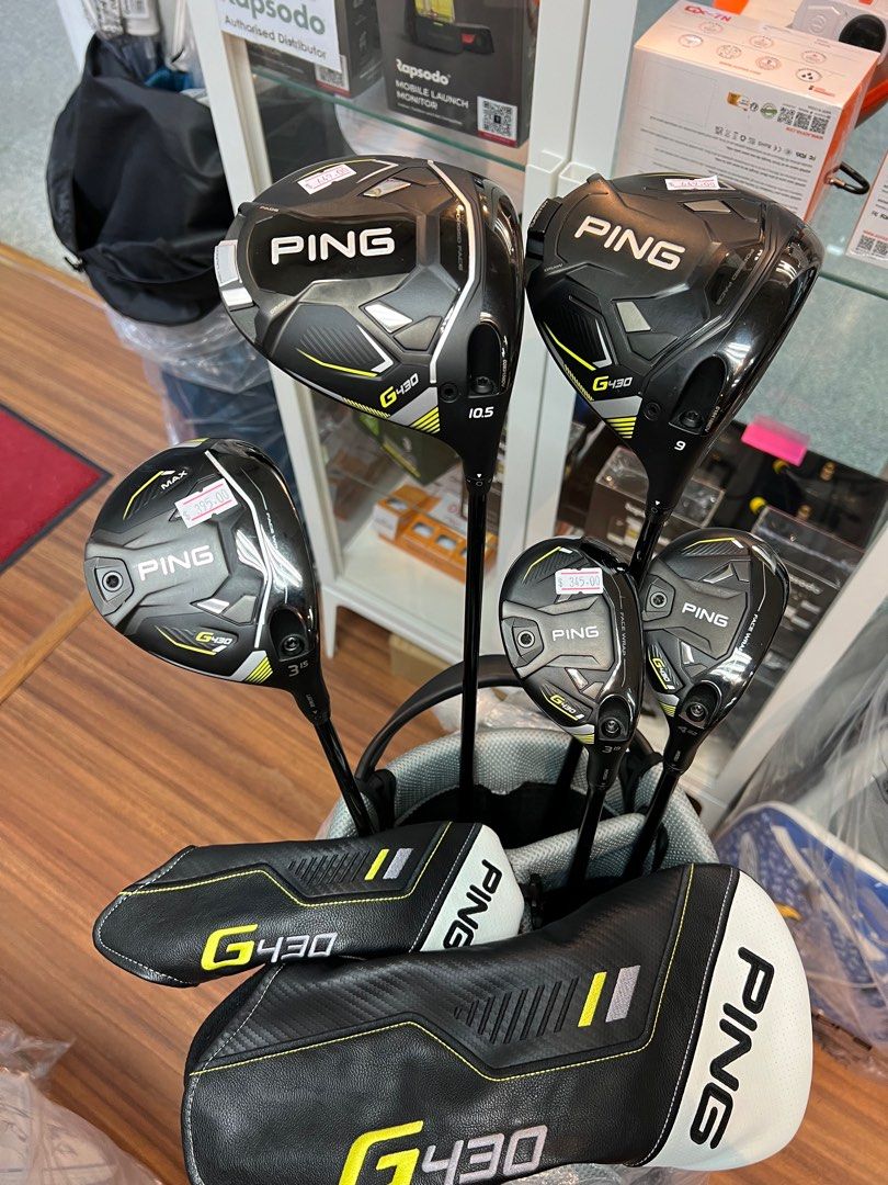 PING G430 Driver, Wood, Hybrid [MAX/ LST/ SFT] [With PING Alta J CB Regular/ SR/ Stiff Flex ...