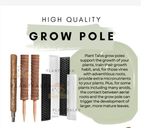 Plant Talks Coco Coir Grow Pole Honeycomb Moss Climbing Pole Plant ...
