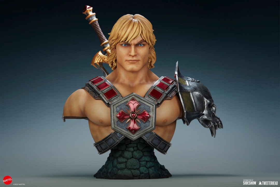 [PO] Sideshow 912119 He-Man Legends Life-Size Bust by Tweeterhead, Hobbies & Toys, Toys & Games ...