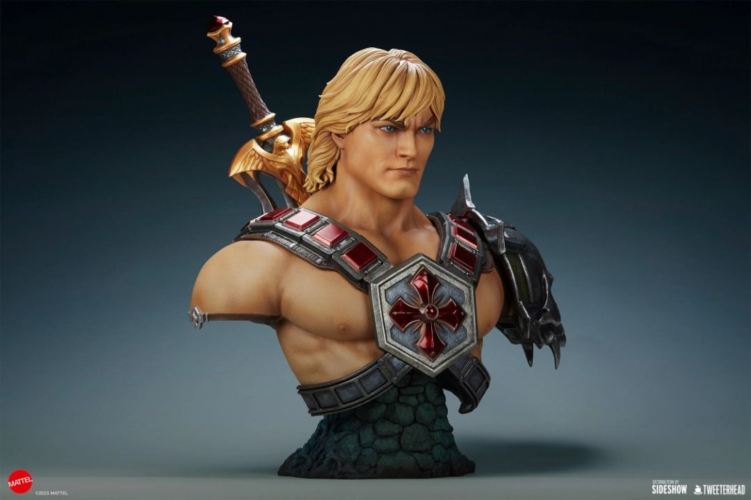 [PO] Sideshow 912119 He-Man Legends Life-Size Bust by Tweeterhead, Hobbies & Toys, Toys & Games ...