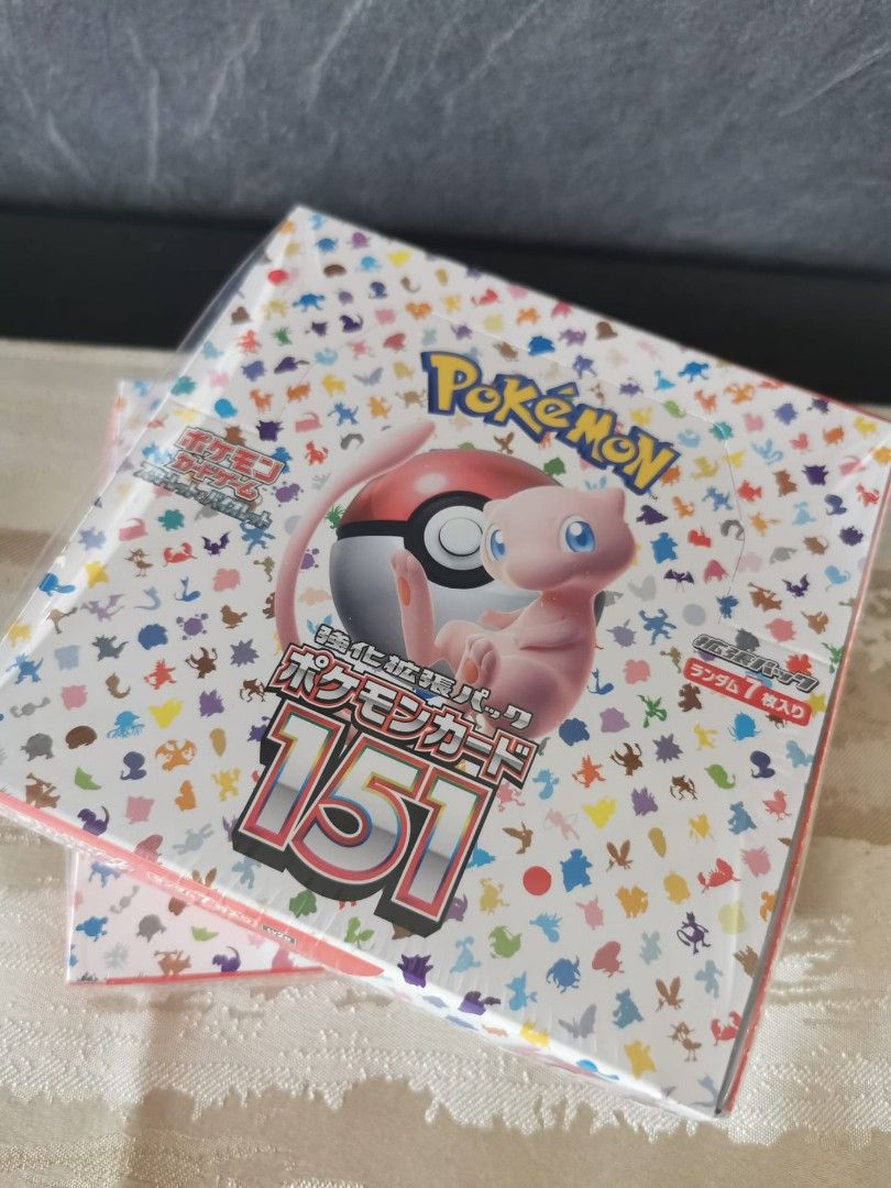 Pokemon 151 Booster Boxes, Hobbies & Toys, Toys & Games on Carousell