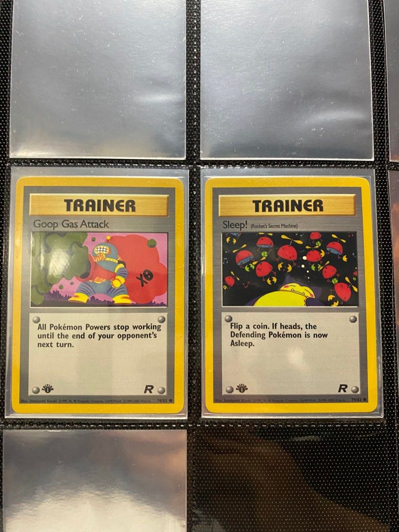 Pokemon Team Rocket 1st edition Vintage Set on Carousell