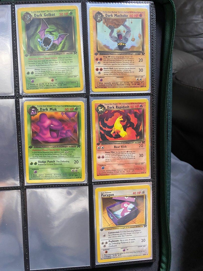 Pokemon Team Rocket 1st edition Vintage Set on Carousell