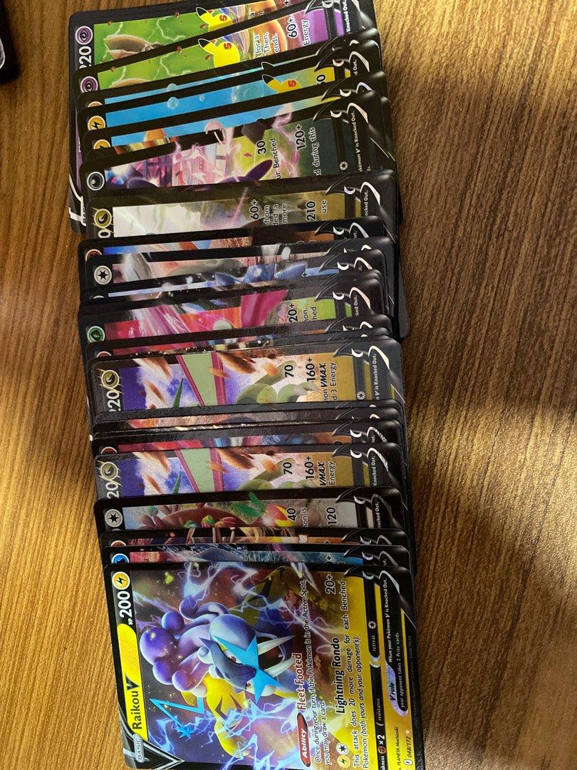 Pokémon card V Vstar Vmax, Hobbies & Toys, Toys & Games on Carousell