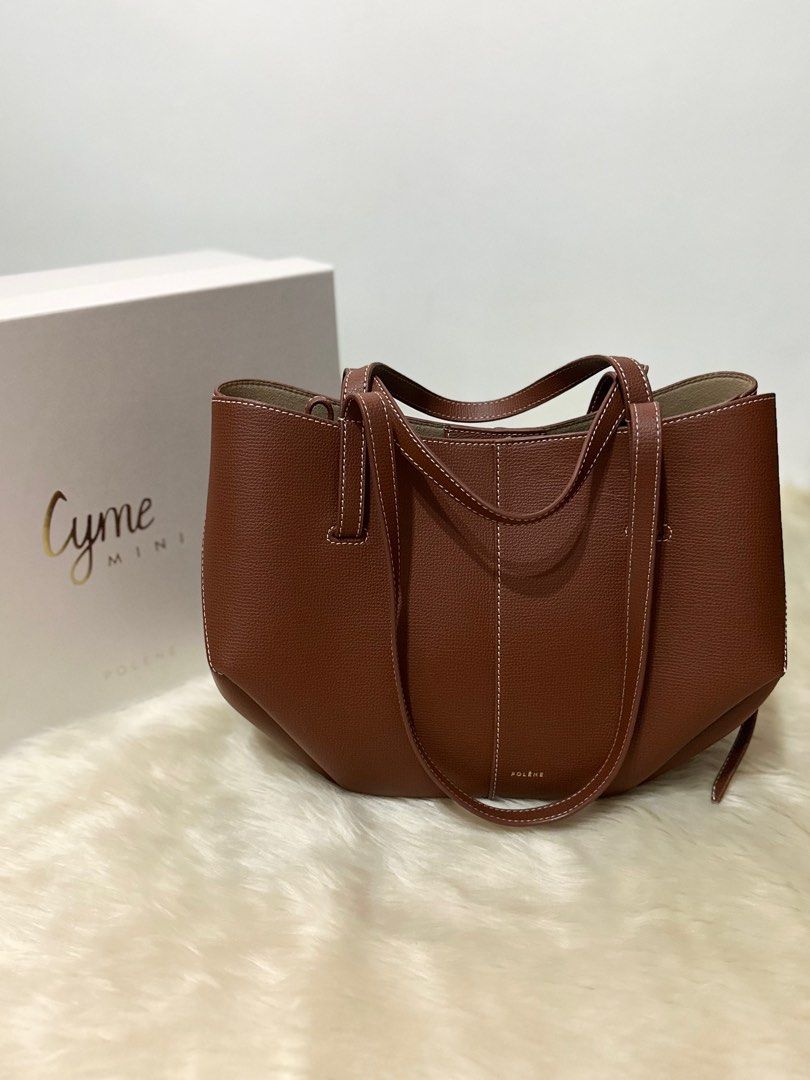 Polene Cyme Mini in Cognac on Carousell