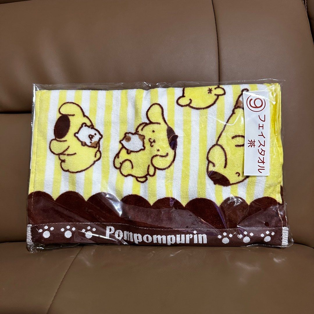 Pompompurin (Relax with Donuts 2023) Kuji Prize 9 (Hand towel), Hobbies ...