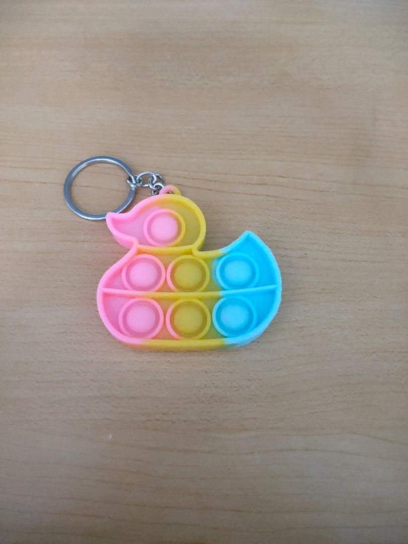 Pop it keychain, Hobbies & Toys, Toys & Games on Carousell