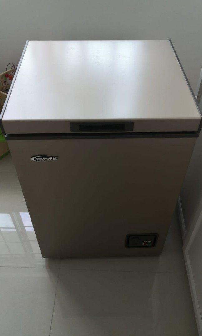 Powerpac Chest Freezer 100L (PPFZ100), TV & Home Appliances, Kitchen ...