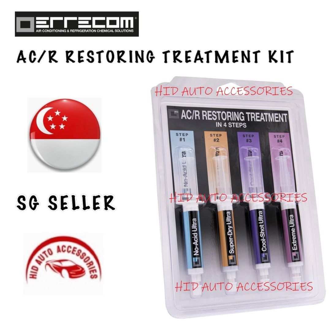 (Limited Stock) ERRECOM AC/R RESTORING TREATMENT KIT, Car Accessories, Accessories on Carousell