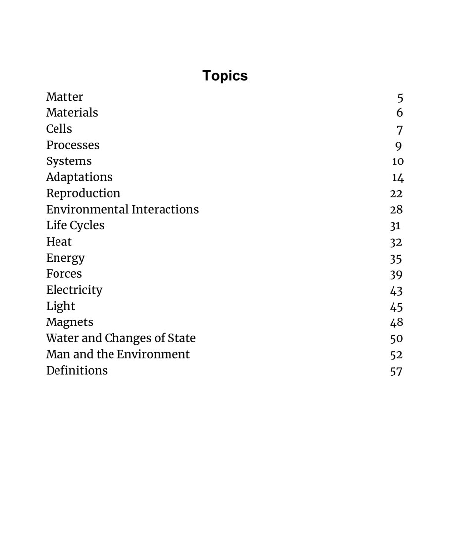 PSLE Science Revision Notes, Hobbies & Toys, Books & Magazines ...