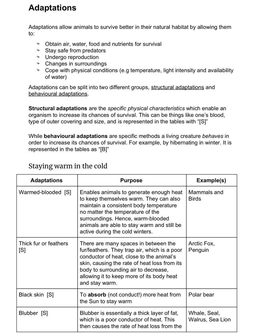 PSLE Science Revision Notes, Hobbies & Toys, Books & Magazines ...