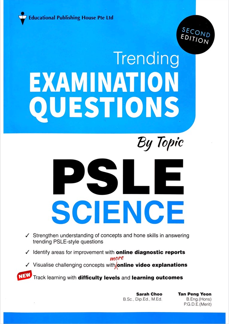 PSLE Science Trending Questions By Topics, Hobbies & Toys, Books ...