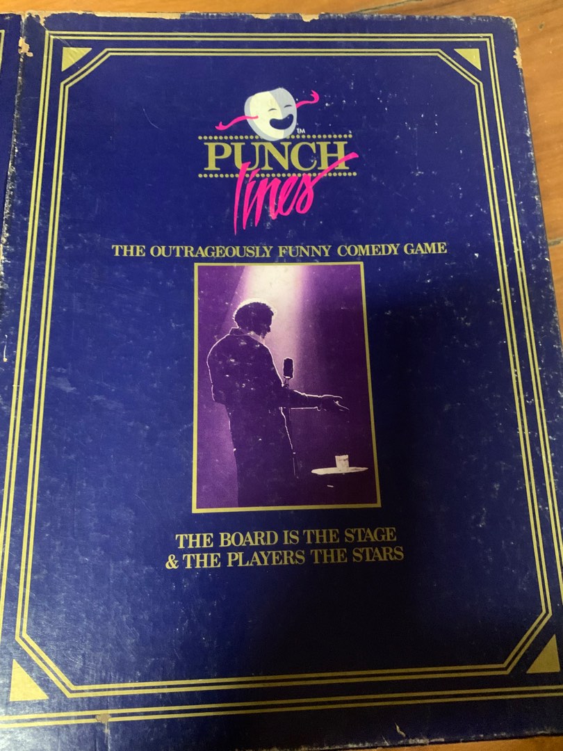 Punch lines boardgame on Carousell